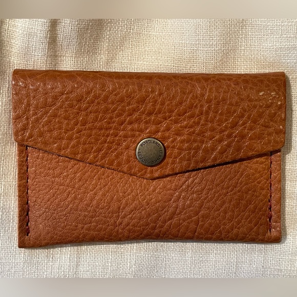 Portland Leather | Bags | Portland Leather Mini Envelope Wallet | Poshmark